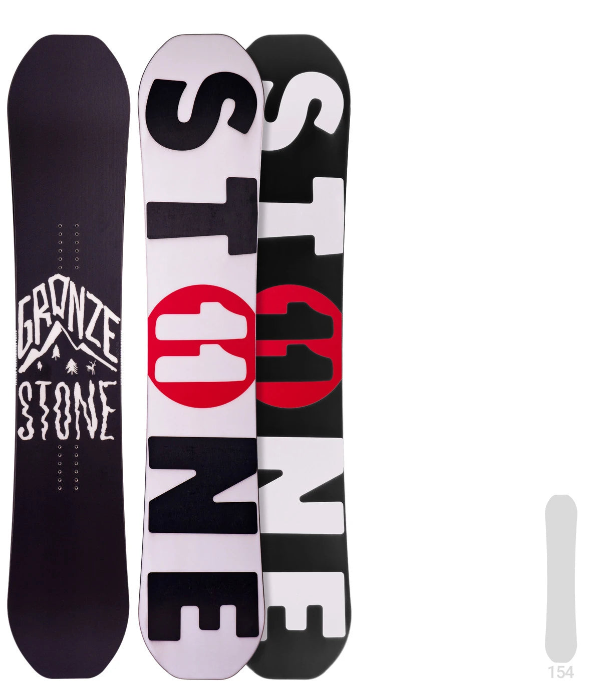Adult snowboard - Gronze – Stone Snowboards Canada