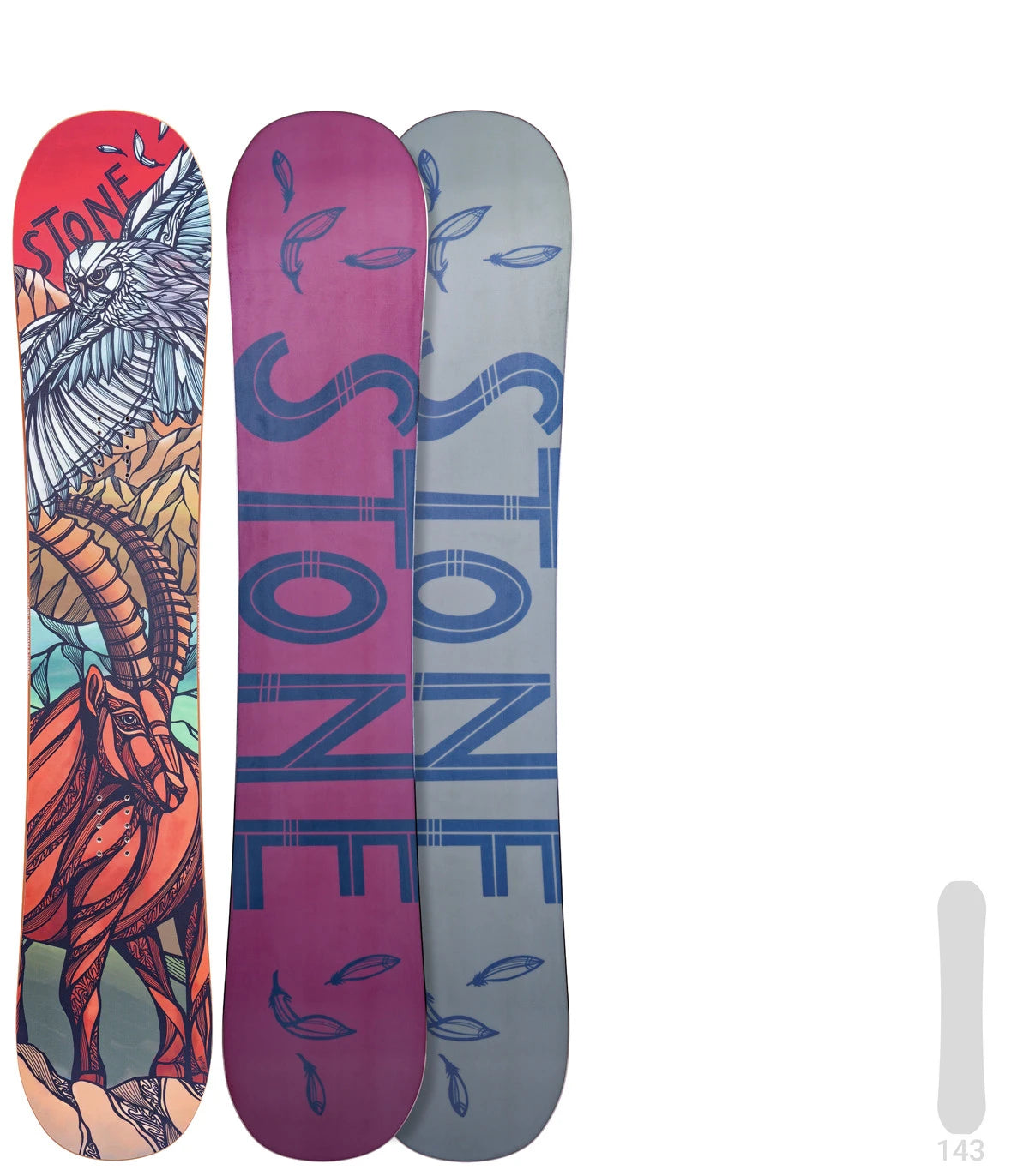 Adult snowboard - Thunder – Stone Snowboards Canada